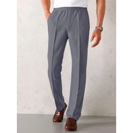 Schlupfhose CLASSIC, Herren, Gr. 23, Unterbauchgrößen, grau (grau, meliert), 100% Polyester, meliert, unifarben, lang, Hosen