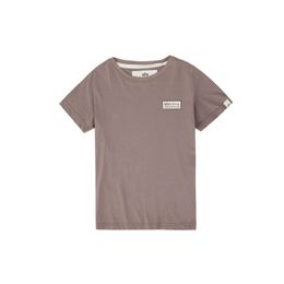 T-Shirt Alpha Industries "Alpha Industries Kids - T-Shirts Organics T Kids/Teens" Gr. 12, braun (organic brown) Mädchen Shirts