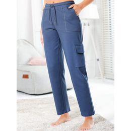 Jogginghose feel good Gr. 40/42, Normalgrößen, blau (jeansblau) Damen Hosen