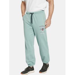 Jogginghose Jan Vanderstorm "Jogginghose SINRE" Gr. L, grün (mint) Herren Hosen