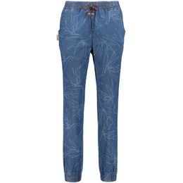 alife and kickin Stoffhose ALIFE & KICKIN "Damen AliciaAK DNM B" Gr. L, Normalgrößen, blau (dark denim) Damen Hosen