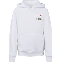 Kapuzenpullover F4NT4STIC "Christmas Baking Crew" Gr. 110/116, weiß, Mädchen, Obermaterial: 65% Baumwolle, 35% Polyester, Pullover Hoodie, Premium Qualität, Rock-Musik, Band