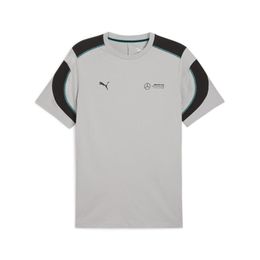 T-Shirt Puma "Mercedes-AMG Petronas F1 MT7+ Herren" Gr. L, grau (team silver gray) Herren Shirts