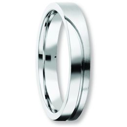 Silberring ONE ELEMENT "Freundschaft Partner Ring aus 925 Silber" Fingerringe Gr. 58, Silber 925 (Sterlingsilber), silberfarben (silber) Damen Silber Schmuck Freundschaft Partner