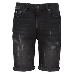 alife and kickin Shorts ALIFE & KICKIN "Herren MorganAK DNM A" Gr. L, Normalgrößen, schwarz (black denim washed) Herren Hosen