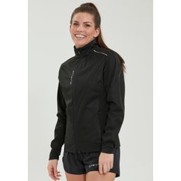 Laufjacke ELITE LAB "Heat" Gr. 34, schwarz, Damen, 100% Polyester, unifarben, Jacken, aus wasserabweisendem Material