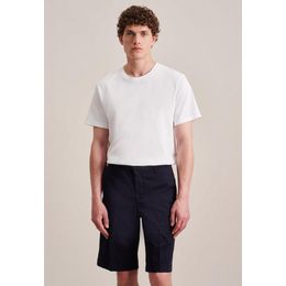 Chinoshorts Seidensticker "Schwarze Rose", Herren, Gr. 30, Normalgr&ouml;&szlig;en, blau (dunkelblau), 97% Baumwolle, 3% Elasthan, unifarben, Hosen Chinoshorts