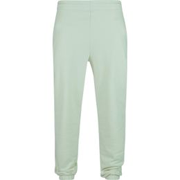 Stoffhose Urban Classics "Urban Classics Herren Ultra Heavy Sweatpants" Gr. S, US-Größen, grün (lightmint) Herren Hosen