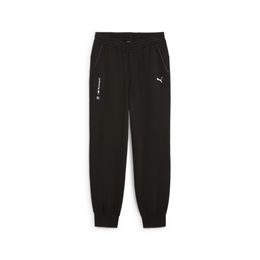 Sporthose Puma "BMW M Motorsport ESS+ Fleece-Hose Herren" Gr. XS, Normalgrößen, schwarz (black) Herren Hosen