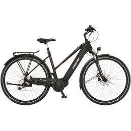 FISCHER BIKE E-Bike FISCHER FAHRRAD "VIATOR 4.2i" E-Bikes Gr. 45cm, 28 Zoll (71,12cm), schwarz Pedelec, Elektrofahrrad für Damen u. Herren Bestseller