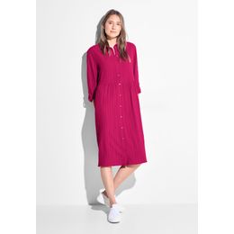 Blusenkleid Cecil Gr. XXL (46), US-Größen, pink (pink sorbet) Damen Kleider mit Knopfleiste