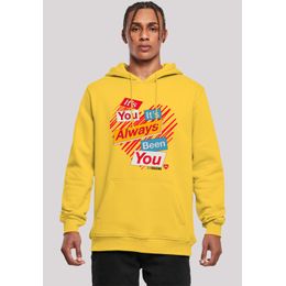 Kapuzenpullover F4NT4STIC "Sex Education It's Always You Netflix TV Series" Gr. L, gelb (taxi yellow) Herren Pullover Premium Qualität