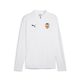 T-Shirt Puma "Valencia CF Trainingsoberteil Herren" Gr. S, weiß (white) Herren Shirts