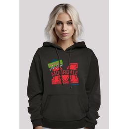 Kapuzenpullover F4NT4STIC "Sex Education Moordale M Collage Netflix TV Series" Gr. L, schwarz Damen Pullover Premium Qualität