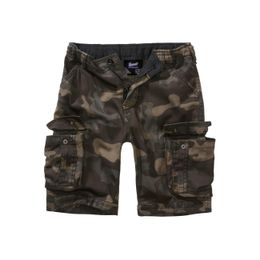 Stoffhose Brandit "Brandit Herren Kids Urban Legend Shorts" Gr. 122/128, Normalgrößen, grün (schwarzcamo), Jungen, 100% Baumwolle, Hosen