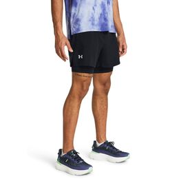 Shorts Under Armour, Herren, Gr. M, N-Gr, schwarz, Jersey, Obermaterial: 100% Polyester. Innenslip: 90% Polyester, 10% Elasthan, unifarben, sportlich, Hosen