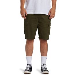 Cargoshorts Billabong "Combat", Herren, Gr. 28(XS), braun (military), 100% Baumwolle, Hosen