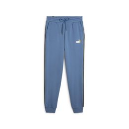 Sporthose Puma "MINIMAL GOLD Jogginghose Herren" Gr. S, Normalgrößen, blau (blue horizon) Herren Hosen