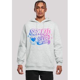 Kapuzenpullover F4NT4STIC "Sex Education Sex Kid Blend Netflix TV Series" Gr. L, grau (erdgrau) Herren Pullover Premium Qualität