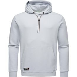 Kapuzenpullover Ragwear "Arrwen" Gr. L (52), grau (hellgrau) Herren Pullover Gemütlicher Hoodie mit verstellbarer Kapuze