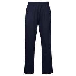 Sweathose TRIGEMA "TRIGEMA Freizeithose aus Sweat-Qualität" Gr. XXL, US-Größen, blau (navy), Damen, 70% Baumwolle, 30% Polyester, Hosen