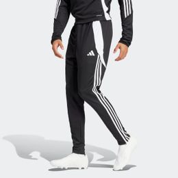 Trainingshose adidas Performance "TIRO24 TRPNT", Herren, Gr. S, N-Gr, schwarz-weiß (schwarz, weiß), Obermaterial: 100% Polyester, sportlich, Hosen