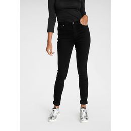 Skinny-fit-Jeans Only "ONLPAOLA" Gr. S (36), Länge 30, schwarz Damen Jeans 5-Pocket-Jeans mit Stretch