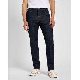 Relax-fit-Jeans Lee "WEST" Gr. 33, Länge 32, blau (nostalgia), Herren, Denim/Jeans, Obermaterial: 99% Baumwolle, 1% Elasthan, Jeans