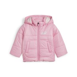 Winterjacke Puma "Minicats Steppjacke mit Kapuze Kinder" Gr. 68, pink (mauved out pink), Kinder, Obermaterial: 100% Nylon; Futter: 100% Nylon; Füllung: 100% Polyester; Ärmelbund: 100% Polyester, Jacken