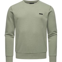 Sweater Ragwear "Indie" Gr. XXXL (58), grün (flaschengrün) Herren Sweatshirts Cooler Basic Pullover