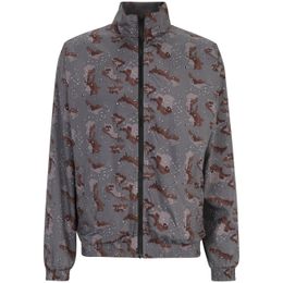 Anorak Urban Classics "Urban Classics Herren Camo Track Jacket" Gr. L, bunt (darkdesert camo) Herren Jacken