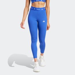 Trainingstights adidas Performance "TF 7/8 L" Gr. L, N-Gr, blau (semi lucid blue) Damen Hosen