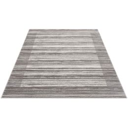 Teppich Carpet City "Noa 9301" Teppiche Gr. B: 120cm, 11mm, L: 170cm, grau Kurzflor, Modern, Weicher For, Pflegeleicht