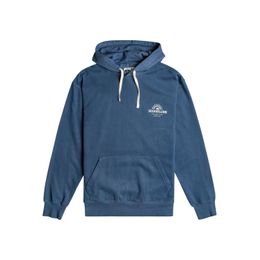 Kapuzensweatshirt Quiksilver "Slab" Gr. S, blau (bering sea) Herren Sweatshirts