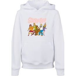 Sweatshirt F4NT4STIC "Scooby Doo Classic Group" Gr. 110/116, weiß, Mädchen, Obermaterial: 65% Baumwolle, 35% Polyester, Sweatshirts, Unisex Kinder,Premium Merch,Jungen,Mädchen,Bedruckt