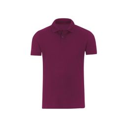 Poloshirt TRIGEMA "TRIGEMA aus elast. Piqué" Gr. L, rot (sangria) Damen Shirts