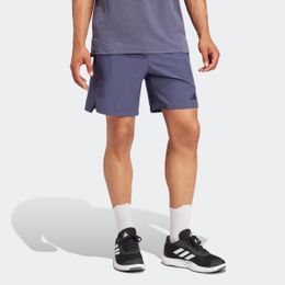 Shorts adidas Performance "D4T SHORT" Gr. L, N-Gr, blau (shadow navy), Herren, Obermaterial: 87% Polyester, 13% Elasthan, Hosen