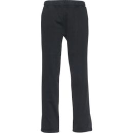 Jogginghose DEF "DEF Herren DEF Split Sweatpants" Gr. L, US-Größen, schwarz (schwarzwash), Herren, 80% Baumwolle, 20% Polyester, unifarben, Hosen