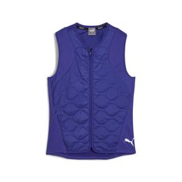 Funktionsweste Puma "RUN CLOUDSPUN WRMLBL Gepolsterte Laufweste Damen" Gr. L, blau (lapis lazuli blue) Damen Westen