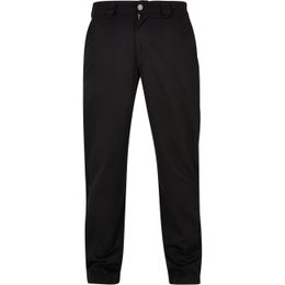 Stoffhose Urban Classics "Urban Classics Herren Classic Workwear Pants", Herren, Gr. 28, Normalgrößen, schwarz, 65% Baumwolle, 35% Polyester, unifarben, loose fit, Hosen