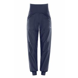 Sporthose WINSHAPE "Functional Comfort Leisure Time Trousers LEI101C" Gr. XL, Normalgrößen, grau (anthrazit) Damen Hosen High Waist