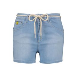 alife and kickin Shorts ALIFE & KICKIN "Damen JanaAK DNM A" Gr. L, Normalgrößen, blau (light denim washed) Damen Hosen