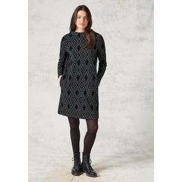 Midikleid Cecil Gr. XXL (46), US-Größen, schwarz Damen Kleider soft und trageangenehm