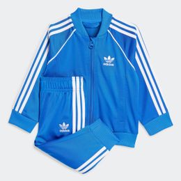 Trainingsanzug adidas originals "SST TRACKSUIT" Gr. 62, blau Kinder Sportanzüge