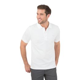 Poloshirt TRIGEMA Gr. M, weiß Herren Shirts