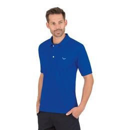 Poloshirt TRIGEMA Gr. L, blau (royal) Herren Shirts