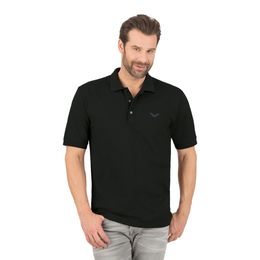 Poloshirt TRIGEMA Gr. M, schwarz Herren Shirts