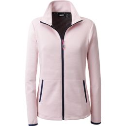 Strickfleecejacke LPO "XARA WMN" Gr. 48 (XL), pink Damen Jacken mit Stehkragen