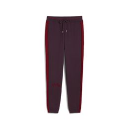 Sporthose Puma "PLAY LOUD T7 Jogginghose Herren" Gr. L, Normalgrößen, lila (midnight plum purple) Herren Hosen