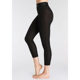 Leggings Vivance ACTIVE Gr. 32/34, N-Gr, schwarz Damen Hosen mit 17% Wollanteil